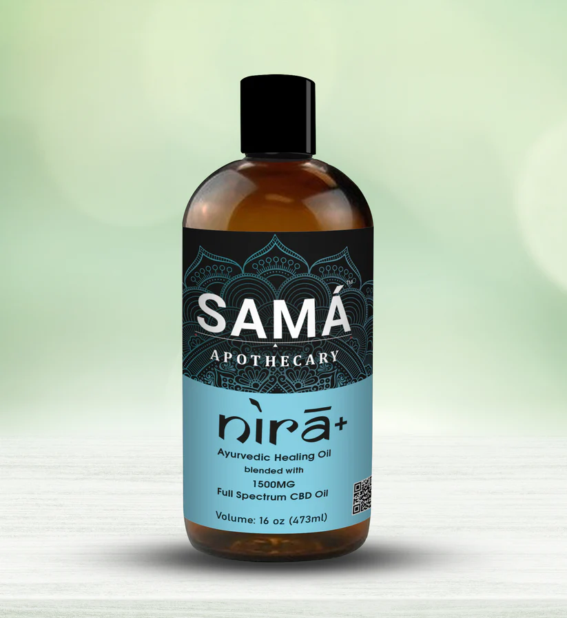 Samá Nira+ Ayurvedic Healing Oil with 1500MG CBD (16 Oz) - 𝖣𝗂𝗌𝖼𝗈𝗏𝖾𝗋 𝖳𝗁𝖾 ...